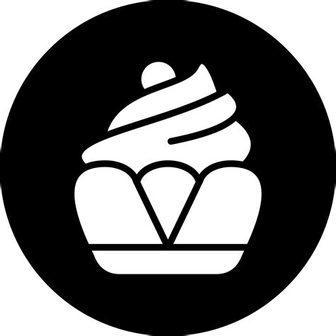 Cupcake Vector Icon Design 22987994 Vector Art At Vecteezy