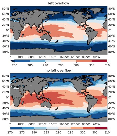 create 2d geographical plots using matplotlib and basemap