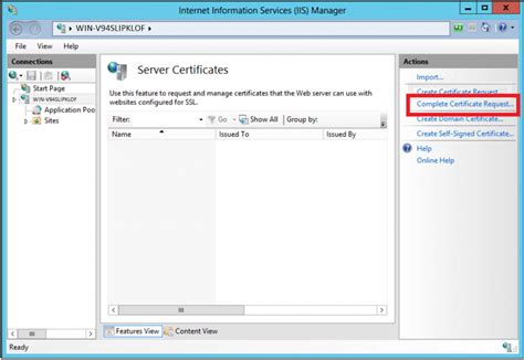 how to renew an ssl certificate on microsoft iis 8 and 8 5