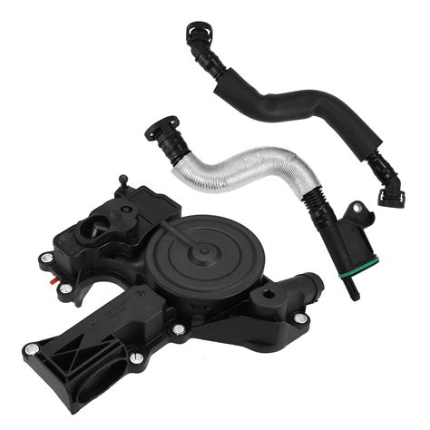 X Autohaux Pcv Valve Engine Crankcase Vent Oil Separator Breather Hose