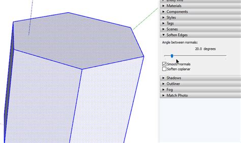 soften all selected edges pro sketchup community