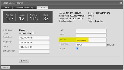 inside lan new version of ha ios app