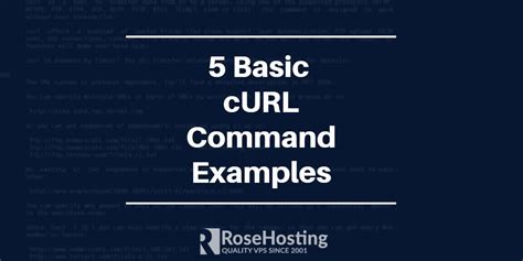 5 basic curl command examples you can run on your linux server