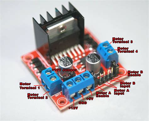 arduino dc motor control using l298n motor driver