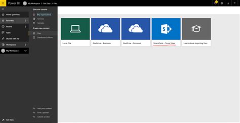 solved automatically update power bi from sharepoint