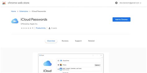 icloud passwords extension released on chrome web store helps access