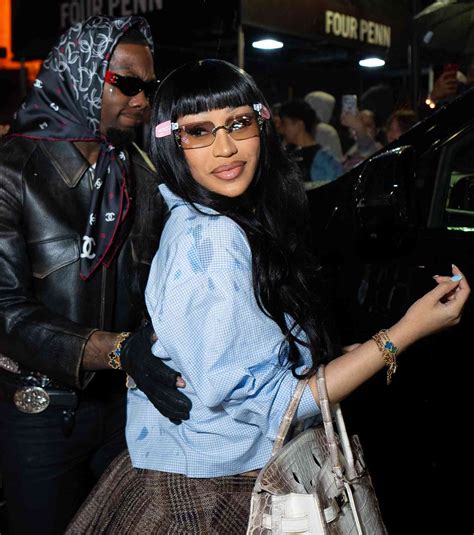 Cardi B And Offset Enjoy Date Night At Knicks Game In N Y C