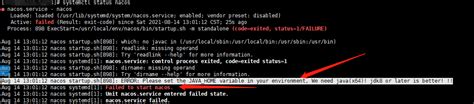 nacos开机启动报错找不到java home nacos javahome let me tell you的博客 csdn博客