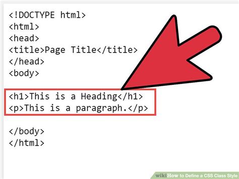 how to create a class in css file várias classes