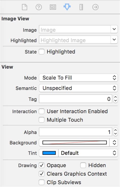 ios why is my image not displaying images as i ve specified in