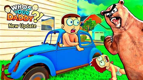 Whos Your Daddy Car Crushed The Bear 🐻 Shiva And Kanzo Gameplay