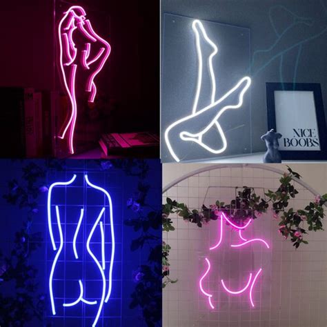 Sexy Girl Neon Sign Etsy