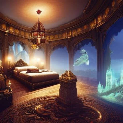 Fantasy Royal Bedroom Ai Generated Artwork Nightcafe Creator