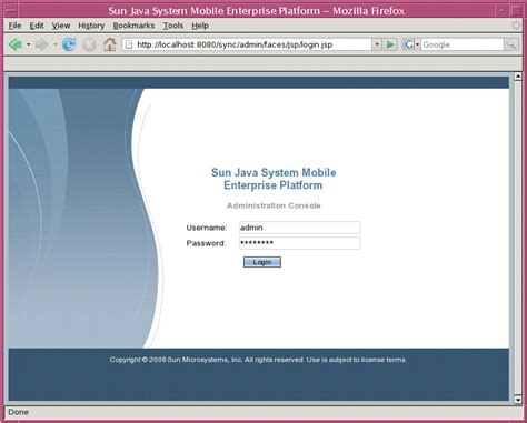 chapter 1 using the sun java system mobile enterprise platform
