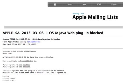 java blocking becomes a sport at apple latest versions again barred