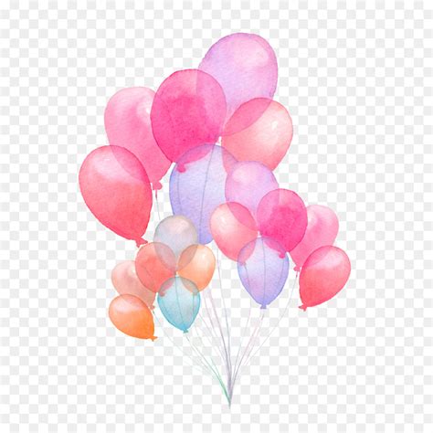 Watercolor Balloons At Getdrawings Free Download