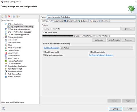 using eclipse