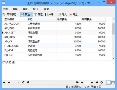 navicat for postgresql 关于表的操作 navicat中文网站