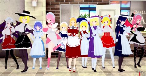 東方project 【コイカツサンシャイン】メイド喫茶[怪綺談] 鈴蘭6510のイラスト Pixiv