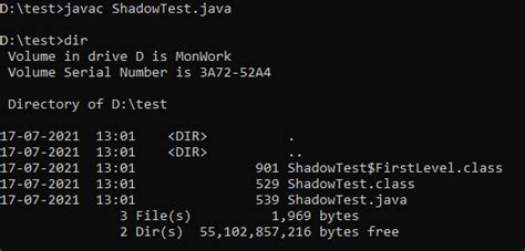 error when executing java code with nested class stack overflow