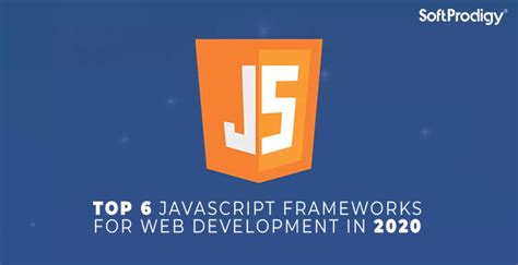 top 6 javascript frameworks for web development in 2020 softprodigy