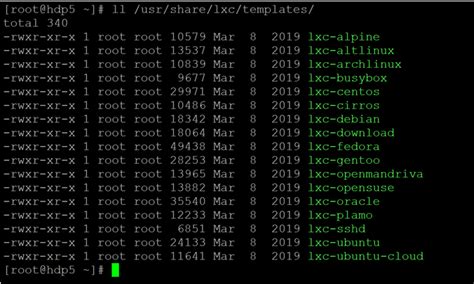 linux container examples to implement linux container