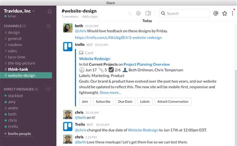 introducing trello for slack