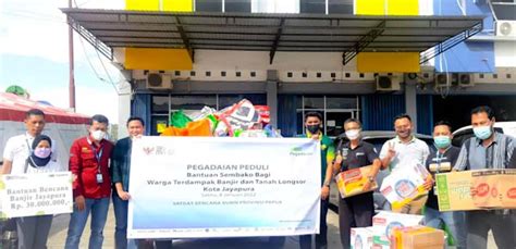 Pegadaian Peduli Korban Banjir Di Aceh Dan Jayapura Salurkan Bantuan