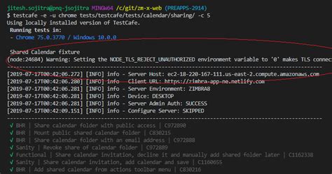 node 24684 warning setting the node tls reject unauthorized and