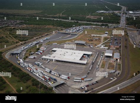 U S Customs And Border Protection Check Trucks Inbound To The United