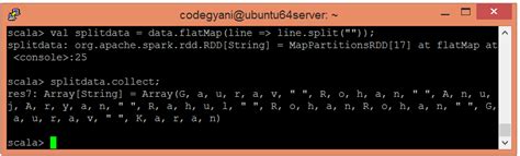 apache spark char count example javatpoint
