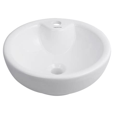 Bathroom Porcelain Ceramic Vessel Sink Vanity Basin Overflow Pop Up