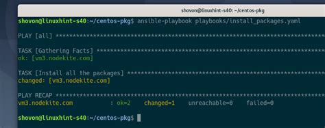 installing multiple packages easily on centos using
