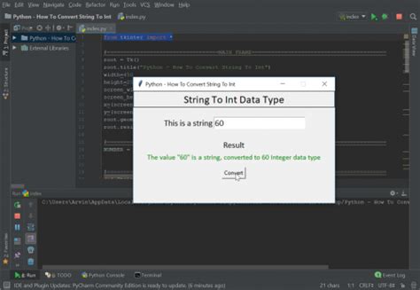 python how to convert string to int free source code and tutorials