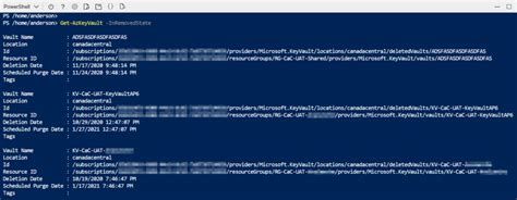restore azure key vault using just two powershell cmdlets
