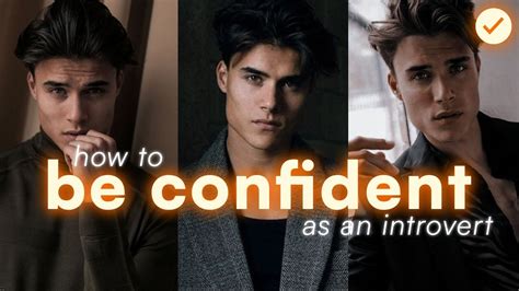 How To Actually Become A Confident Introvert Youtube