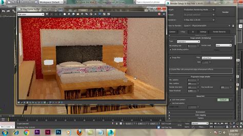 tutorial on modeling texturing and lighting an interior in 3dsmax using