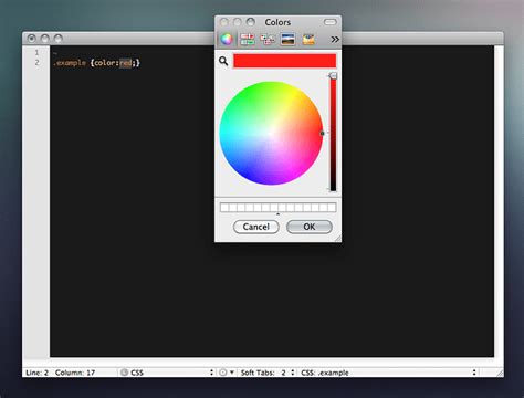 color picker color insertion ideas and feature requests sublime forum