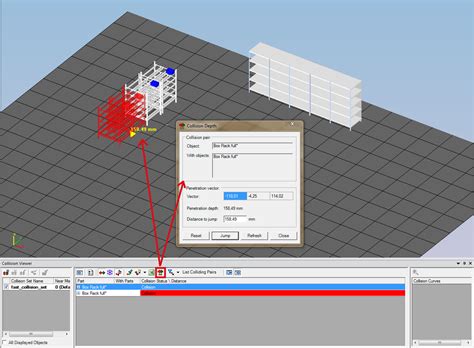 2 3 3 3 object collision digital factory planning and simulation with