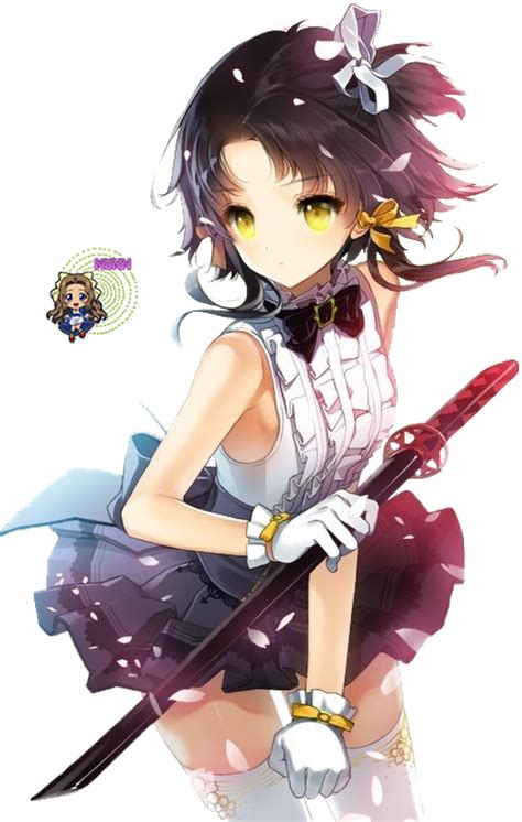 Anime Girl Render Gun