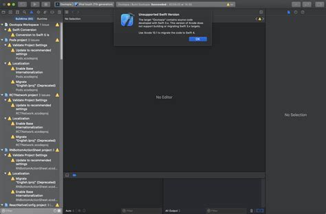 need help with react native version 0 57 8 compatibility with xcode