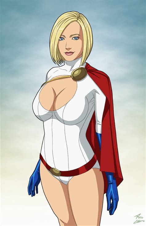 Powergirl Commission By Phil Cho On Deviantart