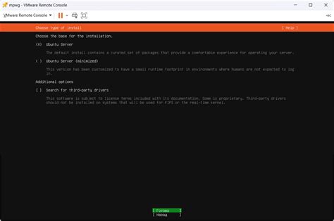 Установка Ubuntu Server 22 04 Lts на виртуальную машину Vmware Esxi 6 7