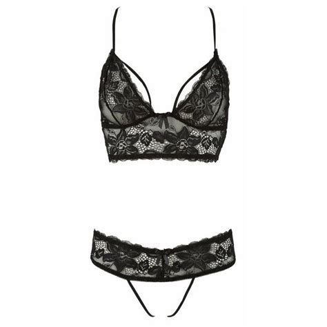 Cottelli Lingerie Set Schalen Bh Cottelli Lingerie Bh Und String Set