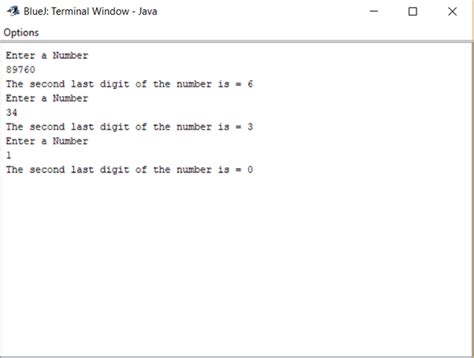 how to find the second last digit in a number using java