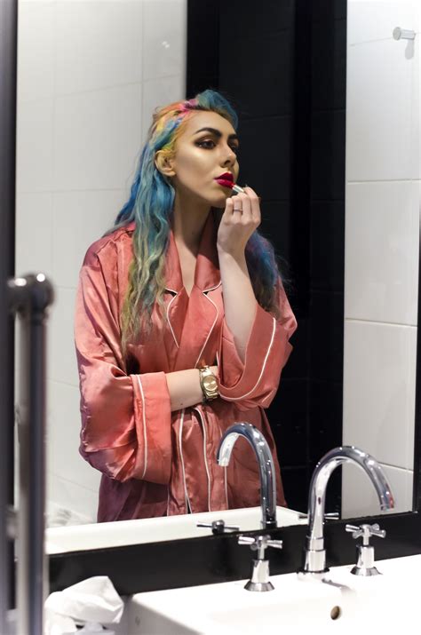 My Rainbow Hair Transformation Stephi Lareine