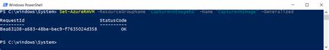 how to use azure powershell v1 0 x to capture your own custom virtual