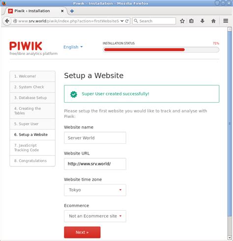 ubuntu 16 04 lts apache2 log report piwik server world