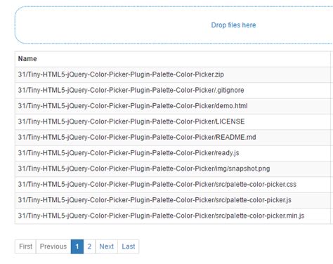 angular 4 file and folder drop library angular script