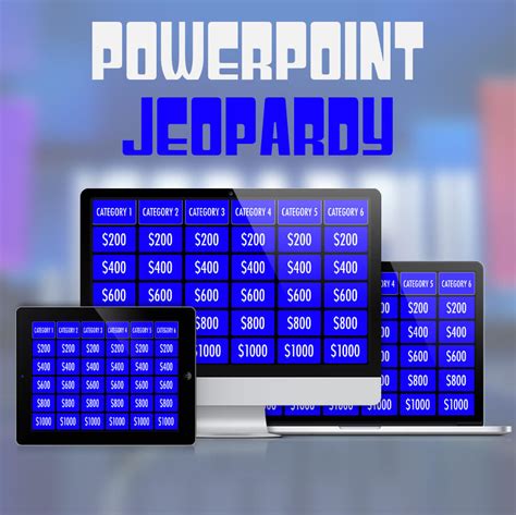Jeopardy Templates For Powerpoint